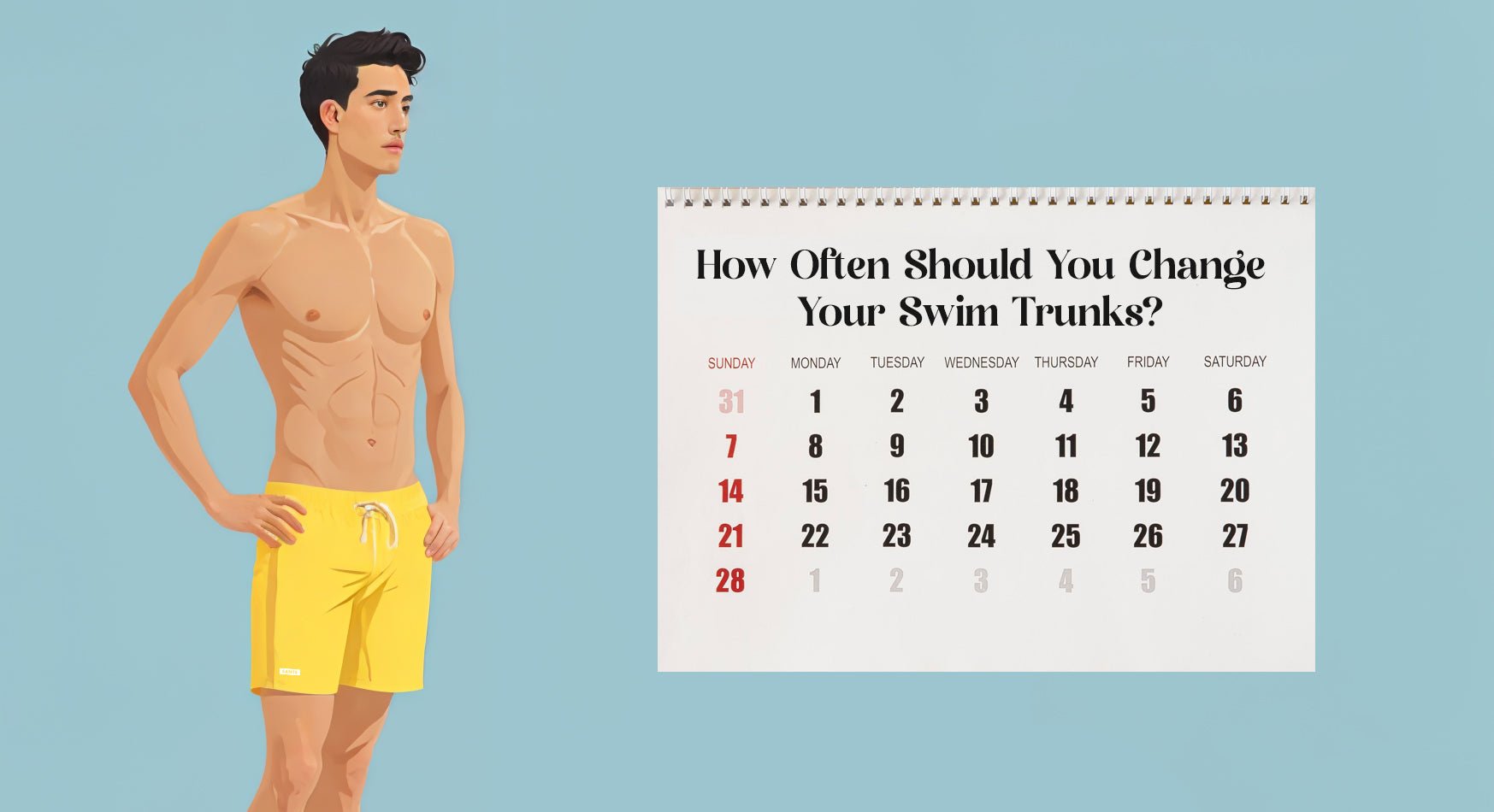 How Often Should You Change Your Swim Trunks? | SANTE Swimwear